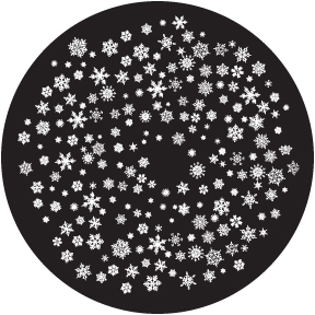 Rosco Gobo - Snowflakes 4 Small