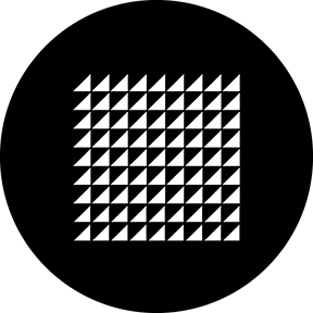 Rosco Gobo - Shaded Squares